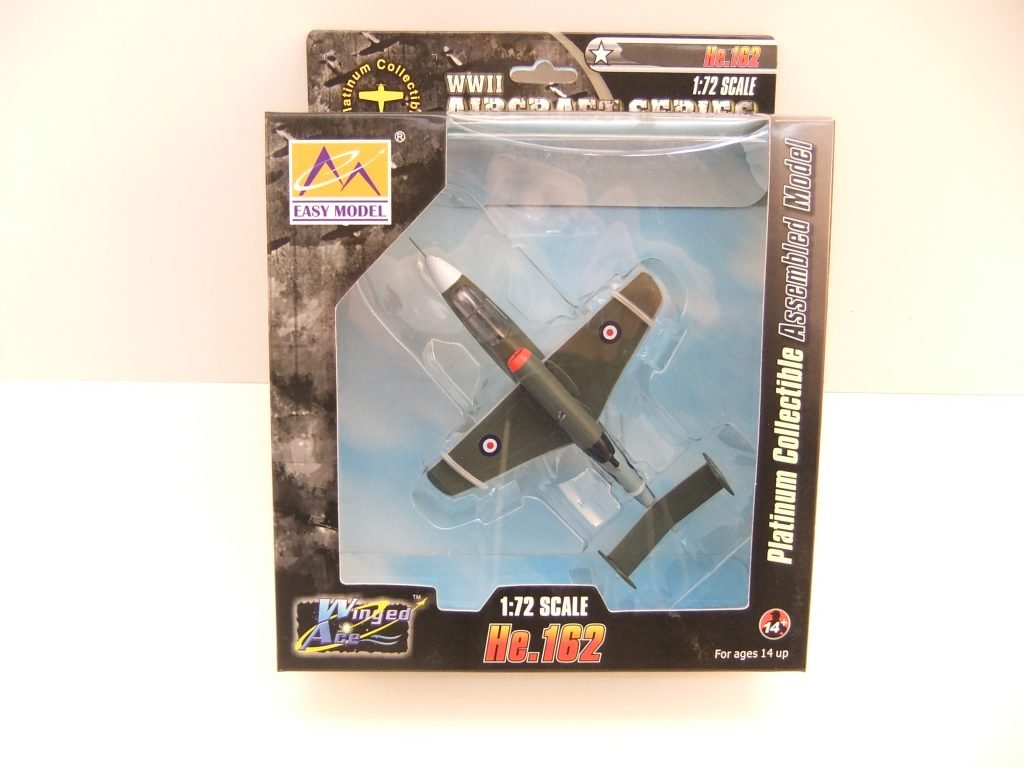 Easy-Model He 162 RAF » Modellbahn Nütz