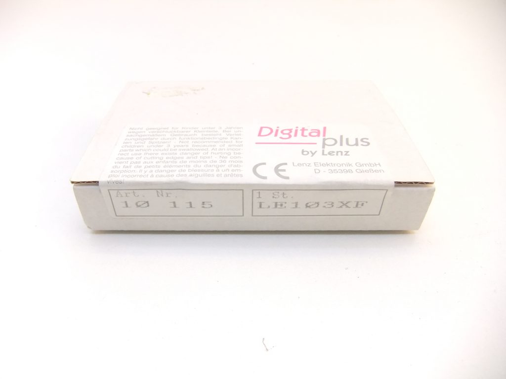Lenz Decoder LE 103XF » Modellbahn Nütz