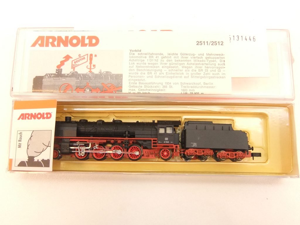 Arnold Spur N BR 41 DB Ep.III » Modellbahn Nütz