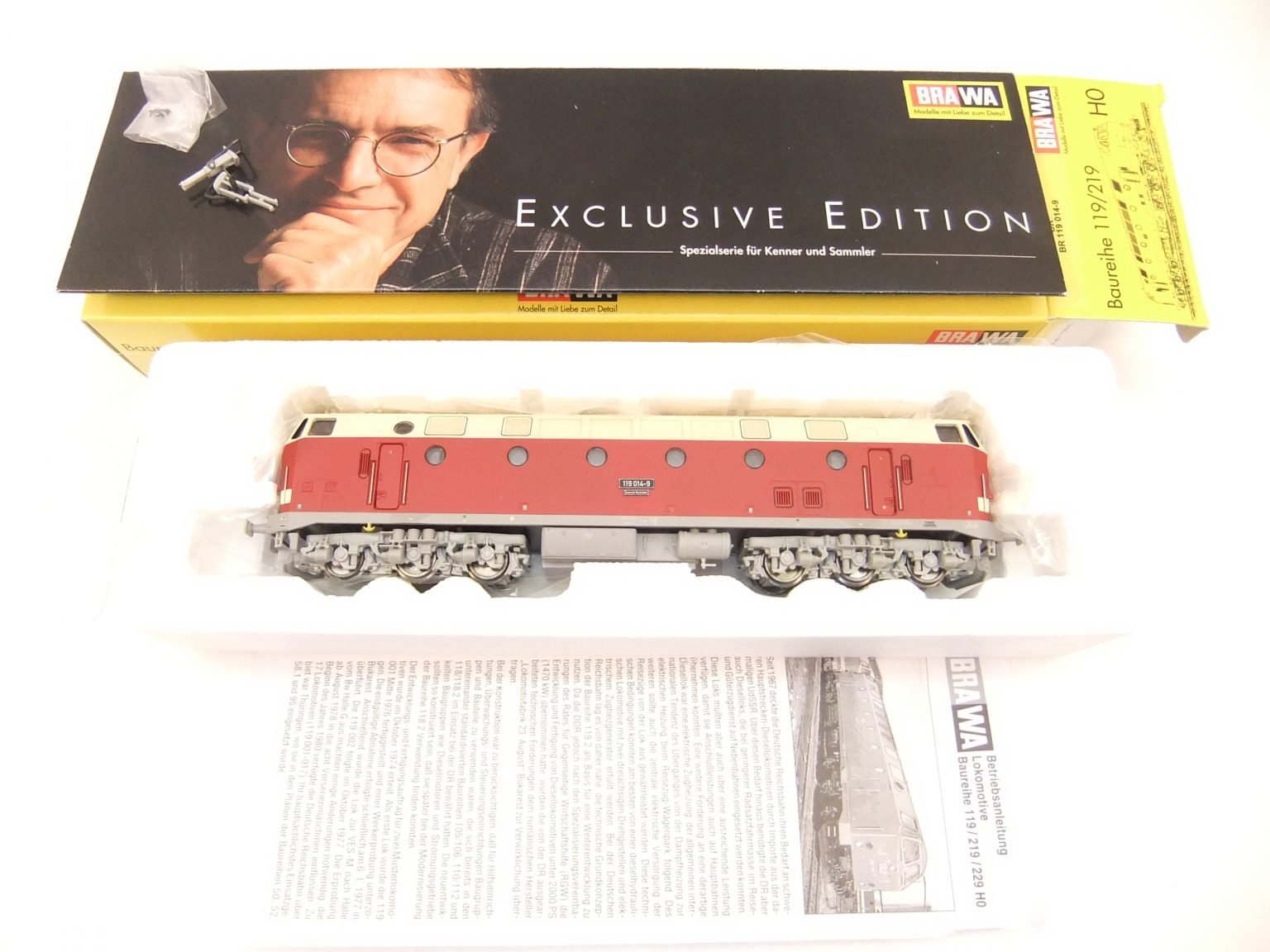 Brawa HO Di-Lok BR 119 DR Ep.IV » Modellbahn Nütz