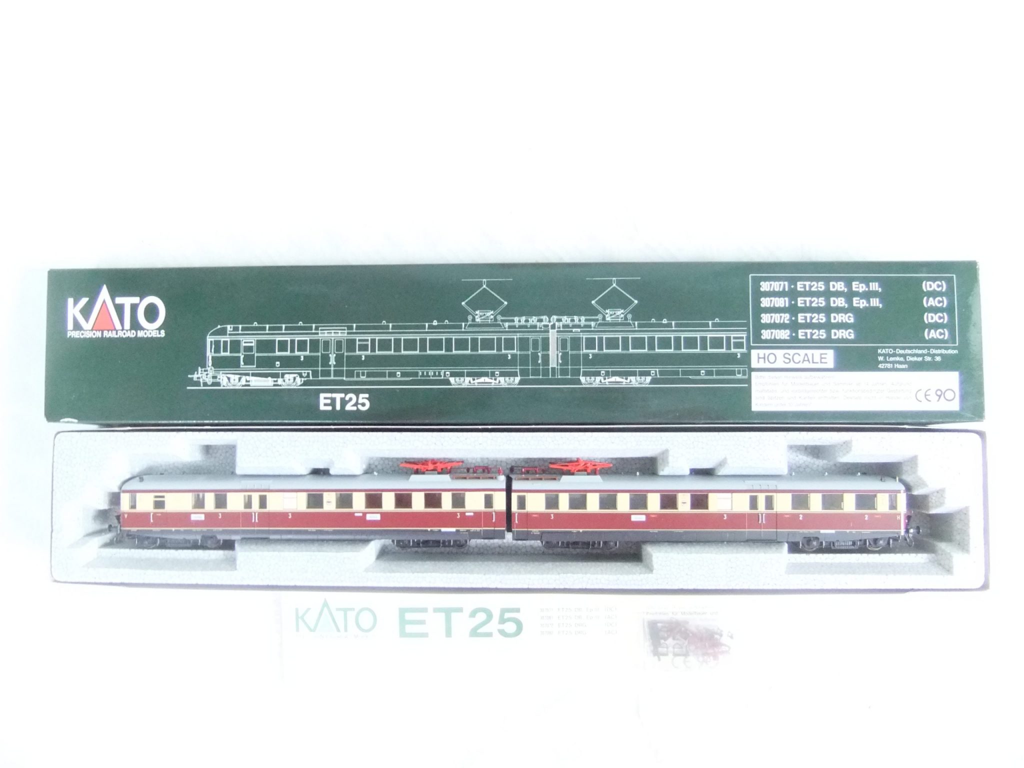 Kato 307072 HO Elektr. TW ET 25 DRG Ep.II » Modellbahn Nütz