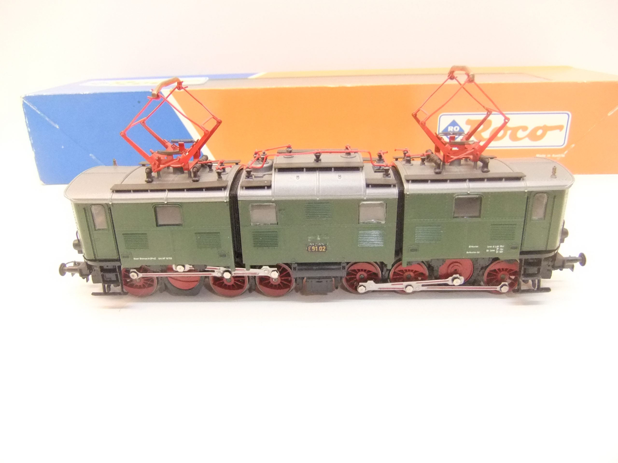 Roco HO E-Lok BR E 91 DRG » Modellbahn Nütz