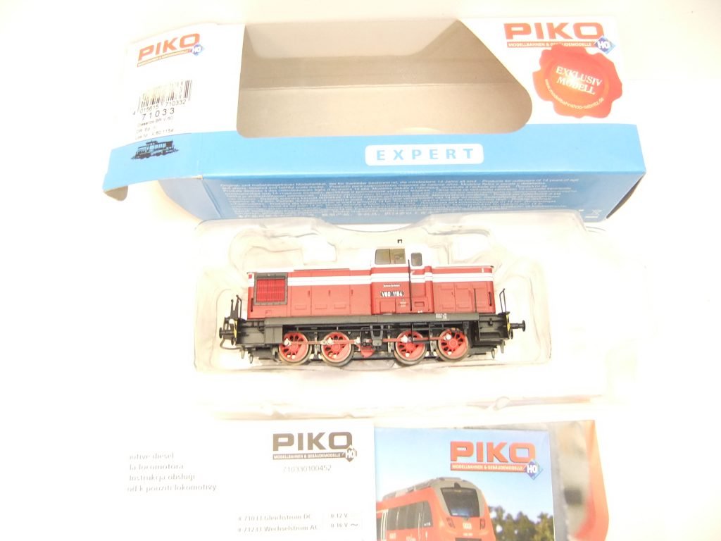 Piko 71033 HO Di-Lok BR V60 1154 DR Ep.III Sondermodell "Modellbahnshop ...