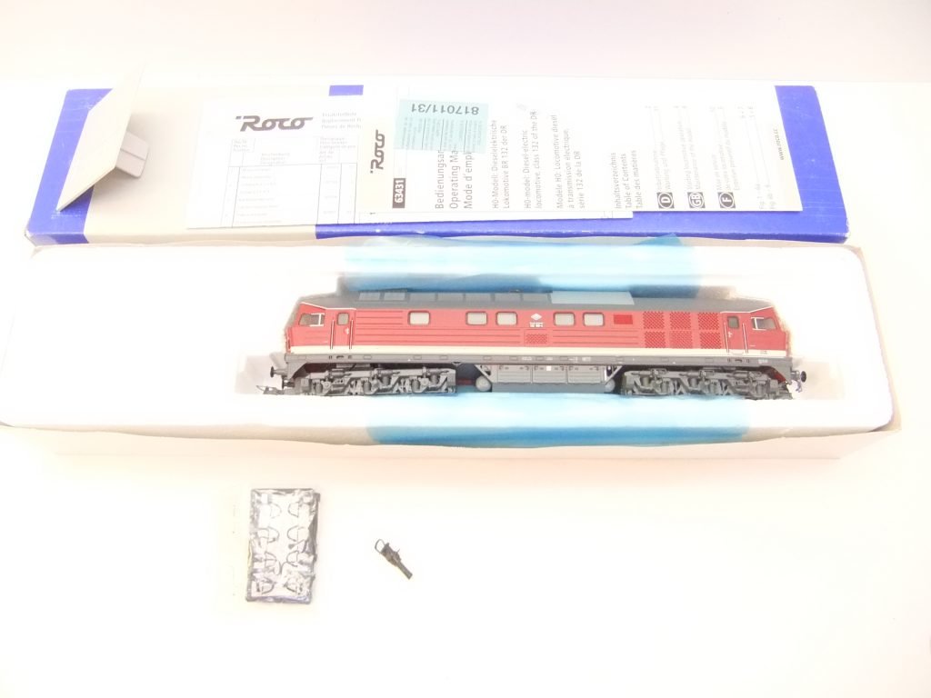 Roco HO 63431 Di-Lok BR 132 188-4 DR Ep.IV » Modellbahn Nütz