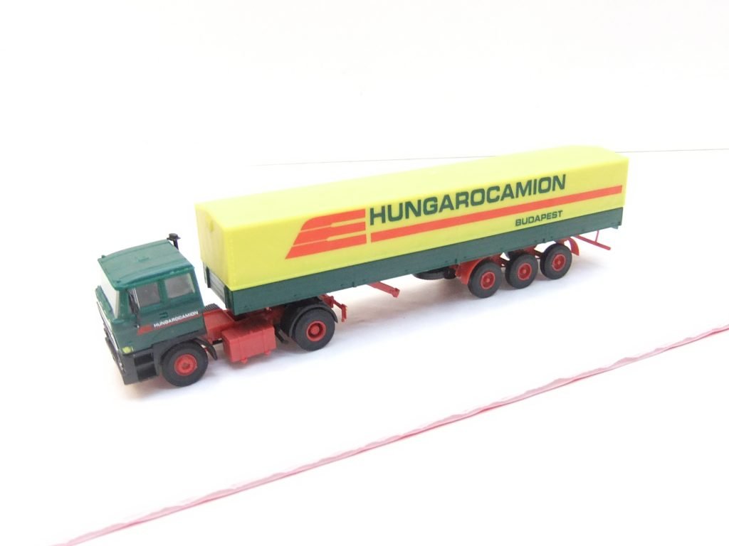 Kibri 14699 HO LKW RABA mit Sattelauflieger "Hungarocamion ...