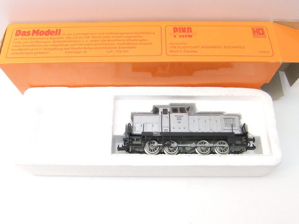 Piko/Gützold HO Di-Lok BR 106 DR Ep.IV als Werkslok "VEB Stahl-und ...