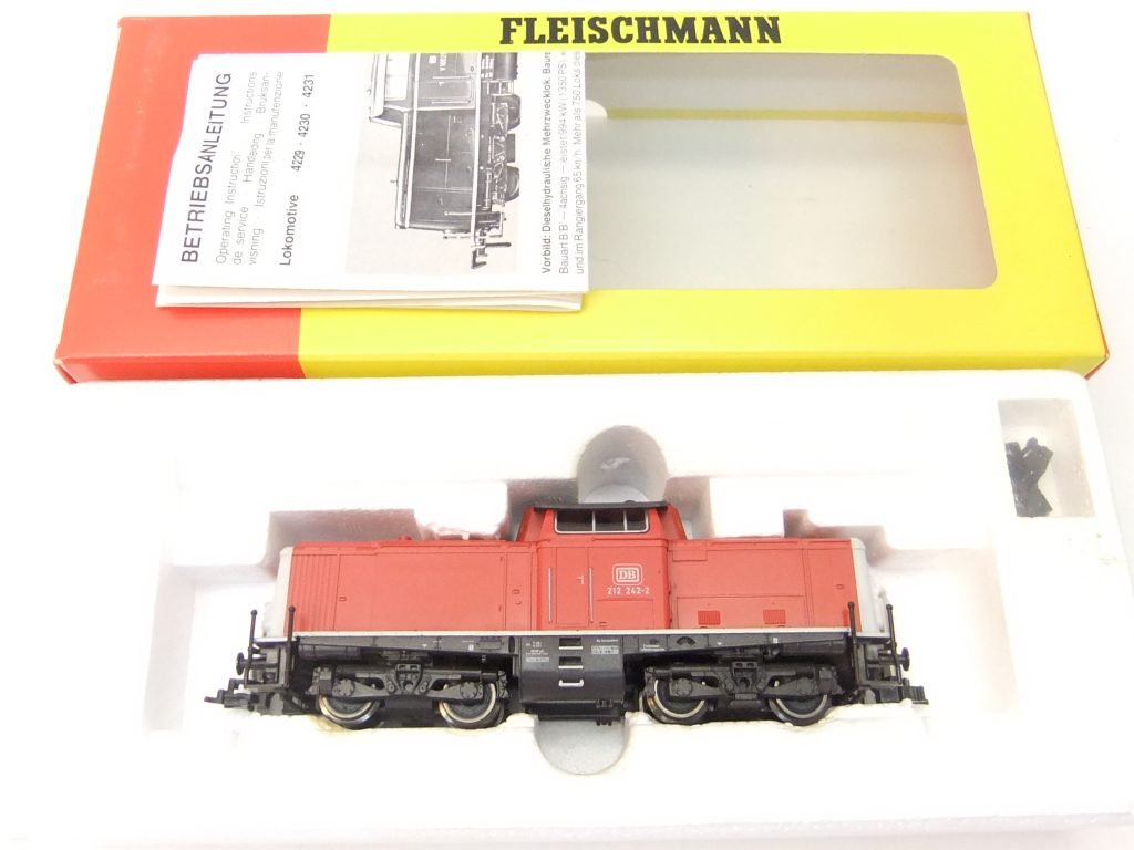 Fleischmann 4229 HO BR 212 242-2 DB Ep.IV » Modellbahn Nütz