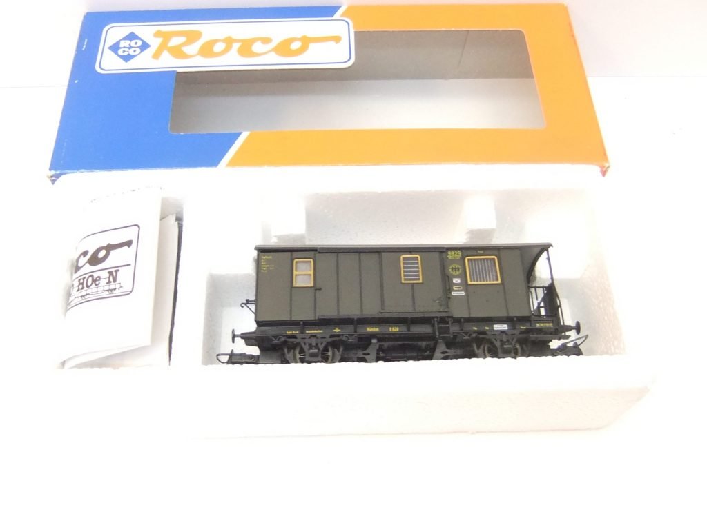 Roco 44809 HO 2-achs. Post/ Gepäckwagen 3.Kl. DRG Ep.II » Modellbahn Nütz